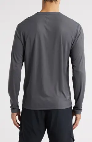 Ten Thousand Session Long Sleeve Performance T-shirt - Iron