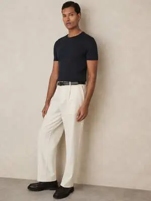 REISS Brad Air-water Cotton Muscle-fit T-shirt