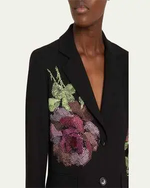 Libertine American Beauty Printed Short Blazer