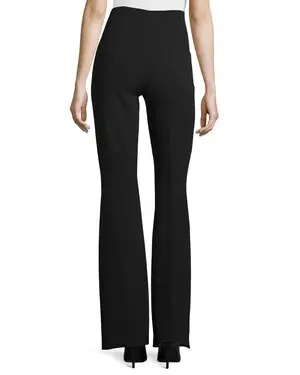 Theory Demitria Flare Trousers - Black