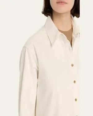 Still Here Denim Day Shirt