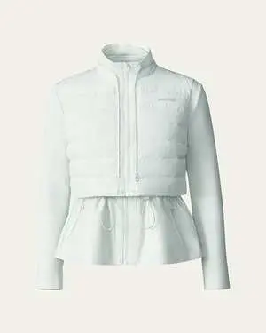 Mackage Priscilla 3-in-1 Hybrid Jacket - Cream