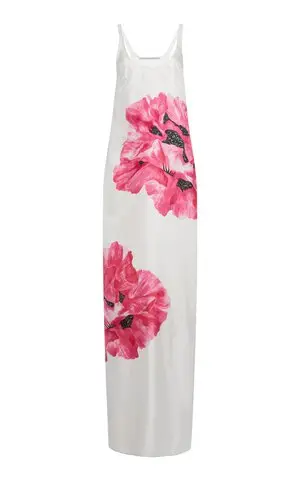 STELLA MCCARTNEY Stella McCartney Poppy-Printed Silk Maxi Dress