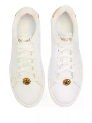 Roberto Cavalli Leather Sneakers