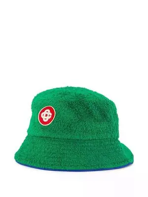 Casablanca Cotton Bucket Hat - Green