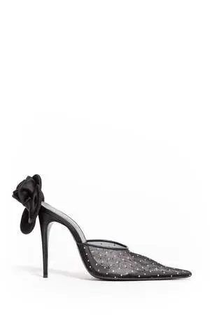 Magda Butrym Crystal Embellished Heel Mules