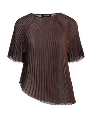 Fabiana Filippi Crepe Pleated Top