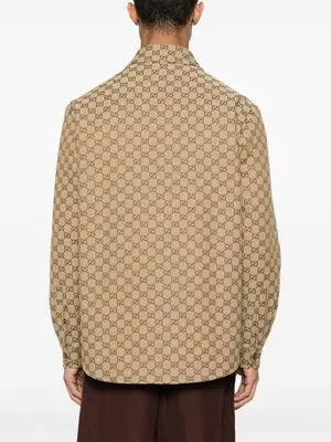 Gucci Gg Supreme Canvas Overshirt