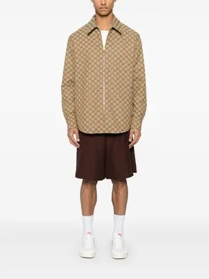 Gucci Gg Supreme Canvas Overshirt