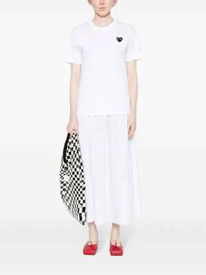 Comme Des Garçons Heart Cotton T Shirt