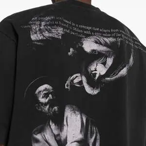 Off-White S.matthew Skate Logo Print T Shirt - Black