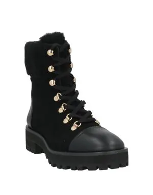 STUART WEITZMAN Leather Lace-up Ankle Boots