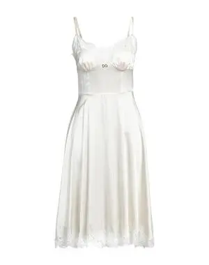Dolce & Gabbana Midi Slip Dress - White