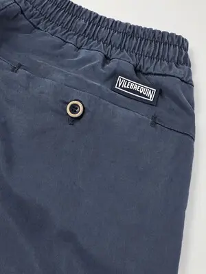 Vilebrequin Clemence Slim-fit Tencel™ Lyocell-blend Trousers - Blue