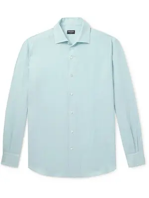 Zegna Collared Shirts For Men