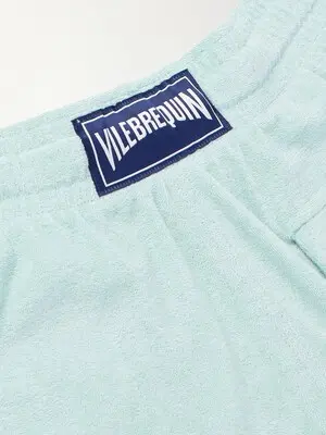 Vilebrequin Bolide Straight-leg Terry Shorts - Blue