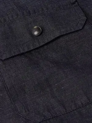 Zegna Slim-fit Cotton And Linen-blend Twill Shirt