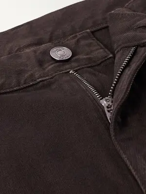 Zegna City Slim-fit Straight-leg Jeans - Brown