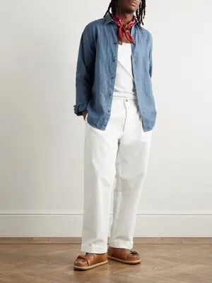 Nn07 Enzo 5708 Linen Shirt