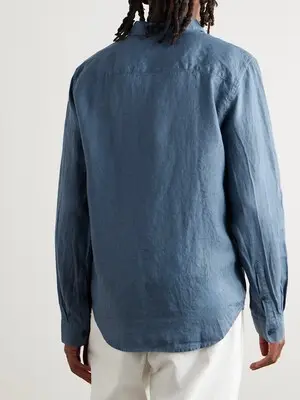 Nn07 Enzo 5708 Linen Shirt