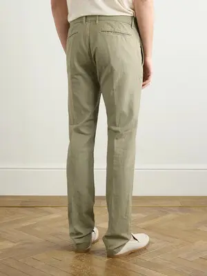 Massimo Alba Winch2 Slim-fit Straight-leg Trousers