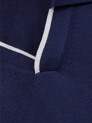 SLOWEAR Zanone Slim-fit Cotton Polo Shirt