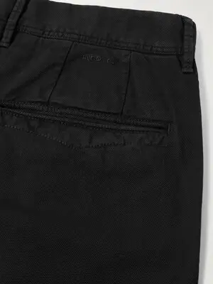 SLOWEAR Incotex Slim-fit 'panama' Stretch-cotton Canvas Trousers