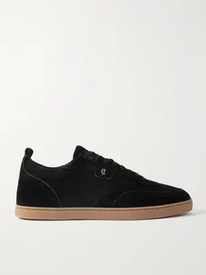CHRISTIAN LOUBOUTIN Tutti Rui Perforated Suede Sneakers