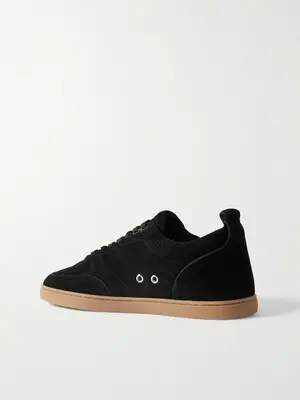 CHRISTIAN LOUBOUTIN Tutti Rui Perforated Suede Sneakers