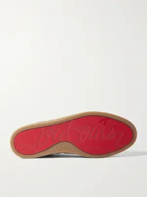 CHRISTIAN LOUBOUTIN Tutti Rui Perforated Suede Sneakers