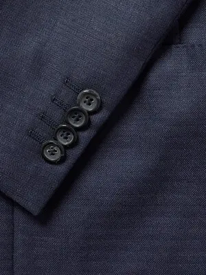 Canali Unstructured Wool, Silk And Linen-blend Blazer