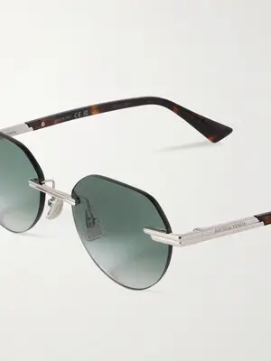 Bottega Veneta Rimless Round-frame Sunglasses