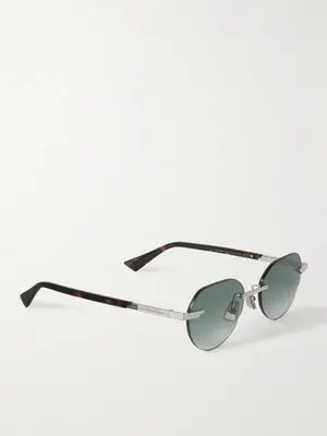 Bottega Veneta Rimless Round-frame Sunglasses