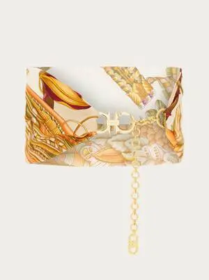 FERRAGAMO Gancini Belt - Multicolor