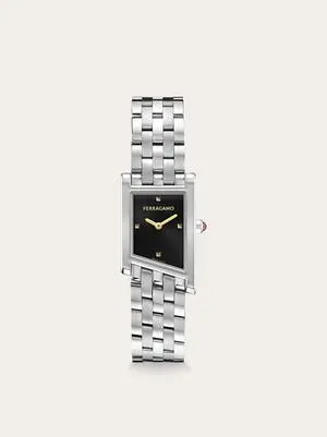 FERRAGAMO Asymetrique Watch - Black