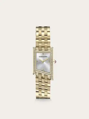 FERRAGAMO Asymetrique Watch - Gold