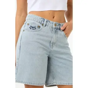 Rip Curl Aggie Denim Shorts - Vintage Blue