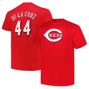 Profile Elly De La Cruz Cincinnati S Big & Tall Name & Number T-shirt - Red