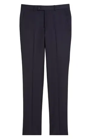 ALLSAINTS Ross Slim Fit Tapered Stretch Wool Pants - Navy