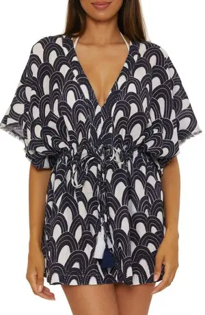 Trina Turk Arches Cotton Cover-up Tunic