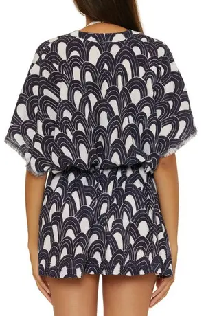 Trina Turk Arches Cotton Cover-up Tunic