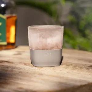 HOST Glass Freeze Whiskey Cooling Cup Set Of 2