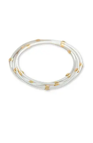 EMERSON & OLIVER Sterling Beaded Bracelets Set - Sterling/gold