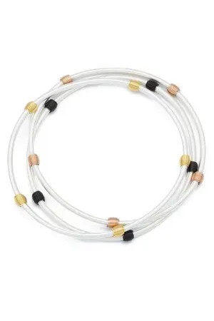 EMERSON & OLIVER Emerson & Oliver Beaded Bracelets Set Sterling/mixed