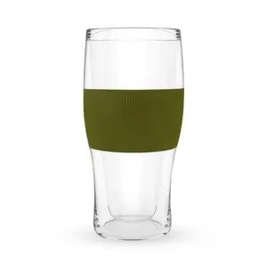 HOST Beer Freeze Cooling Cup Set Of 2 - Olive