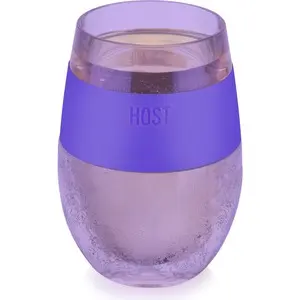 HOST Wine Freeze Cooling Cup Tinted Purple