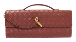 Bottega Veneta Bottega Veneta Long Andiamo Intrecciato Clutch Brick