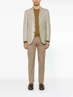 Canali Single-breasted Blazer - Neutrals