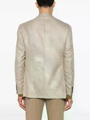Canali Single-breasted Blazer - Neutrals
