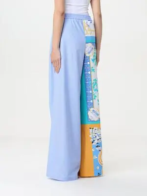 Moschino Wide Leg Printed Trousers